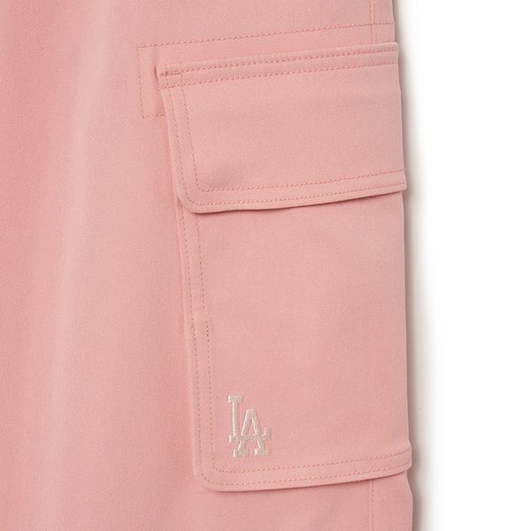 Quần Ống Rộng Nữ MLB Basic Logo Cotton Wide Cargo Pants LA Dodgers ...