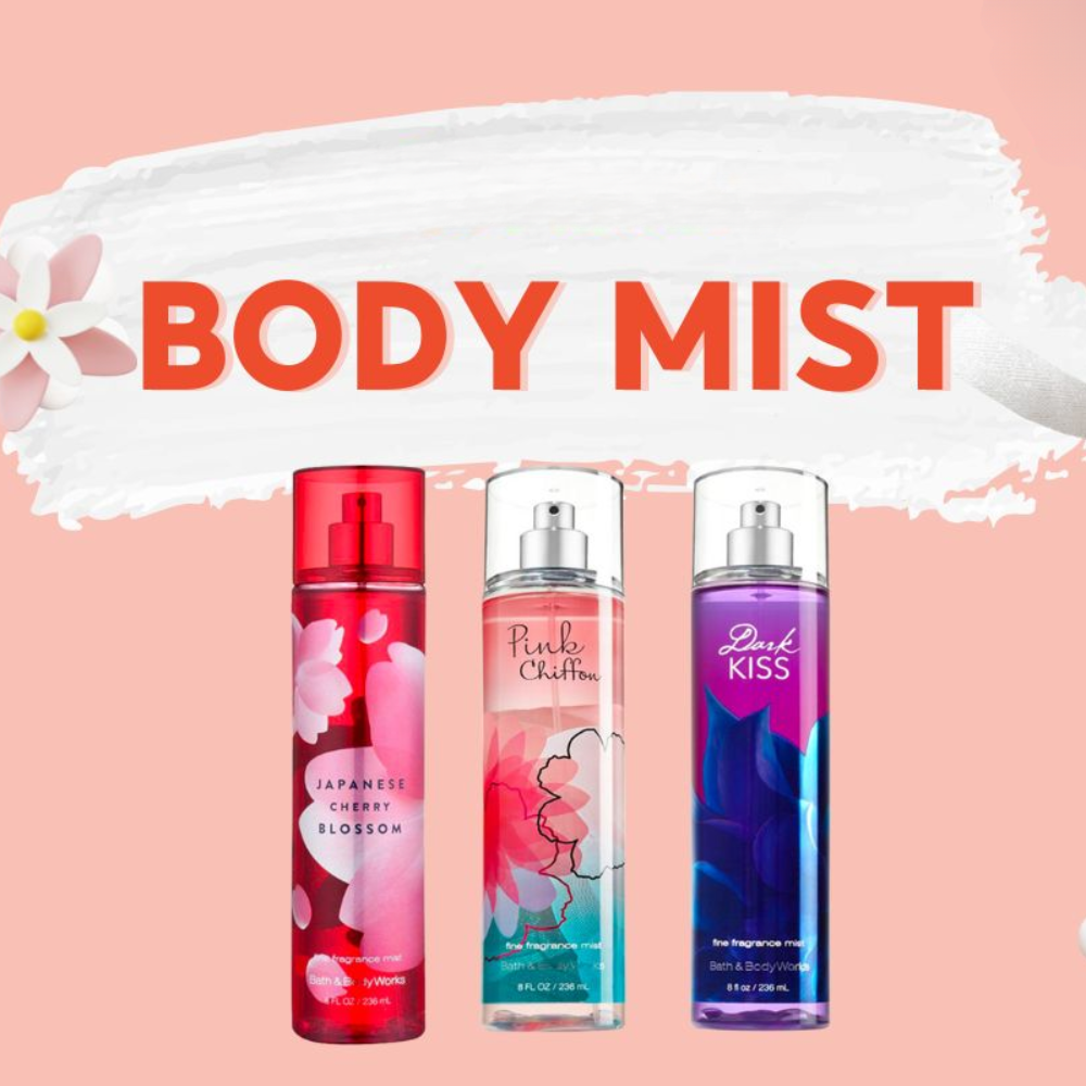 Top 13 body mist của Mỹ chính hãng, giữ hương rất lâu