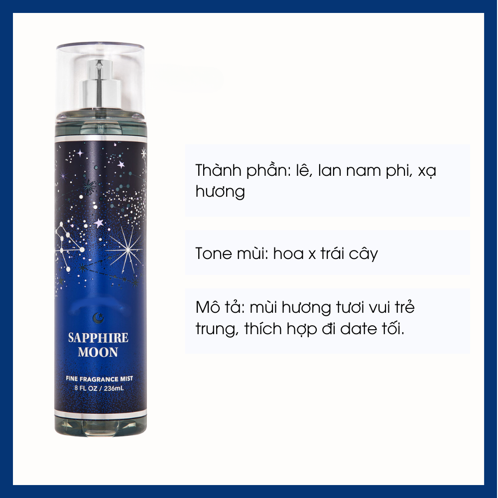 Top 13 body mist của Mỹ chính hãng, giữ hương rất lâu