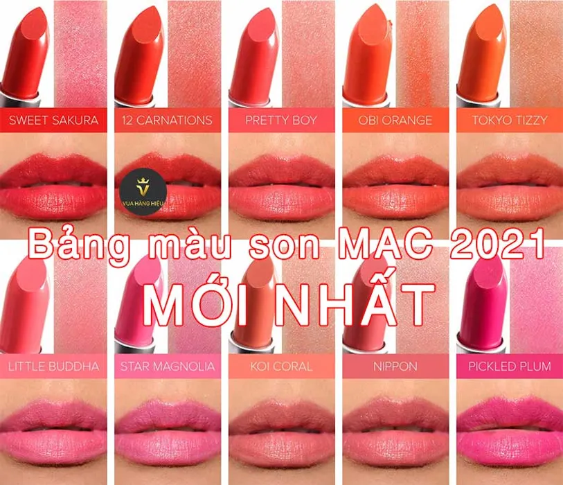 Bảng màu son MAC trendy 2026 - Nếu bạn đã lỡ "phải lòng" với dòng son ...
