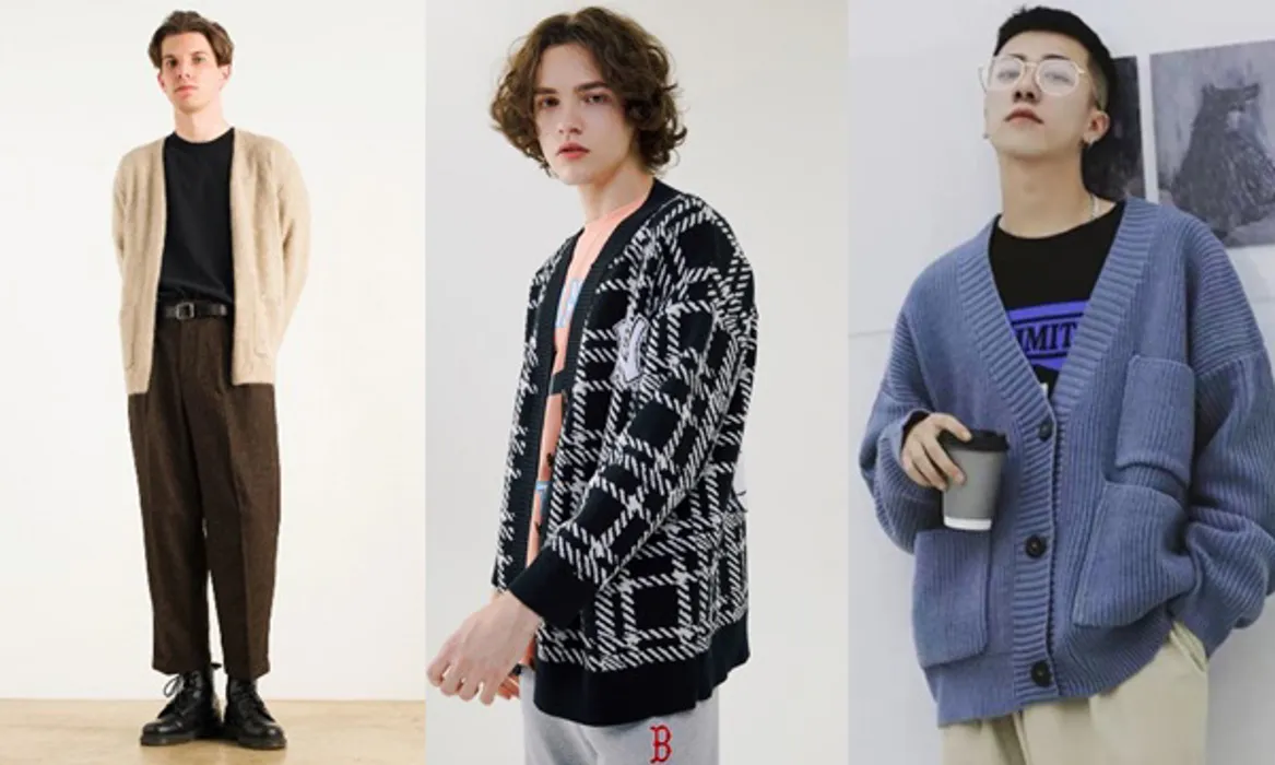 Top 12 áo cardigan nam đẹp được yêu rất thích mùa thu đông 2026