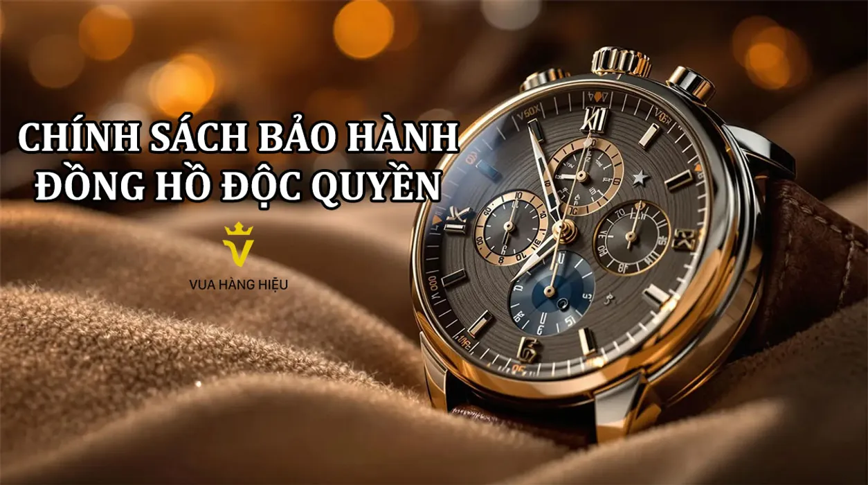 CHÍNH SÁCH BẢO HÀNH ĐỒNG HỒ ĐỘC QUYỀN TẠI VUA HÀNG HIỆU