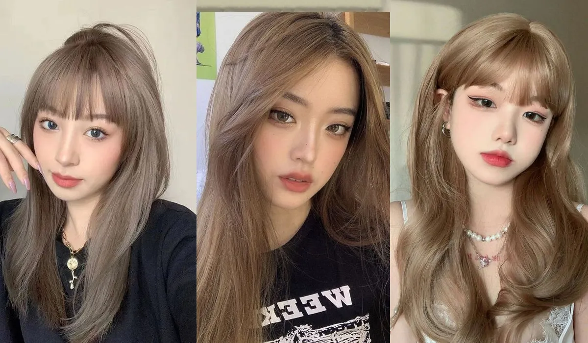 12 kiểu nhuộm tóc màu nâu khói vô cùng đẹp thu hút ánh nhìn